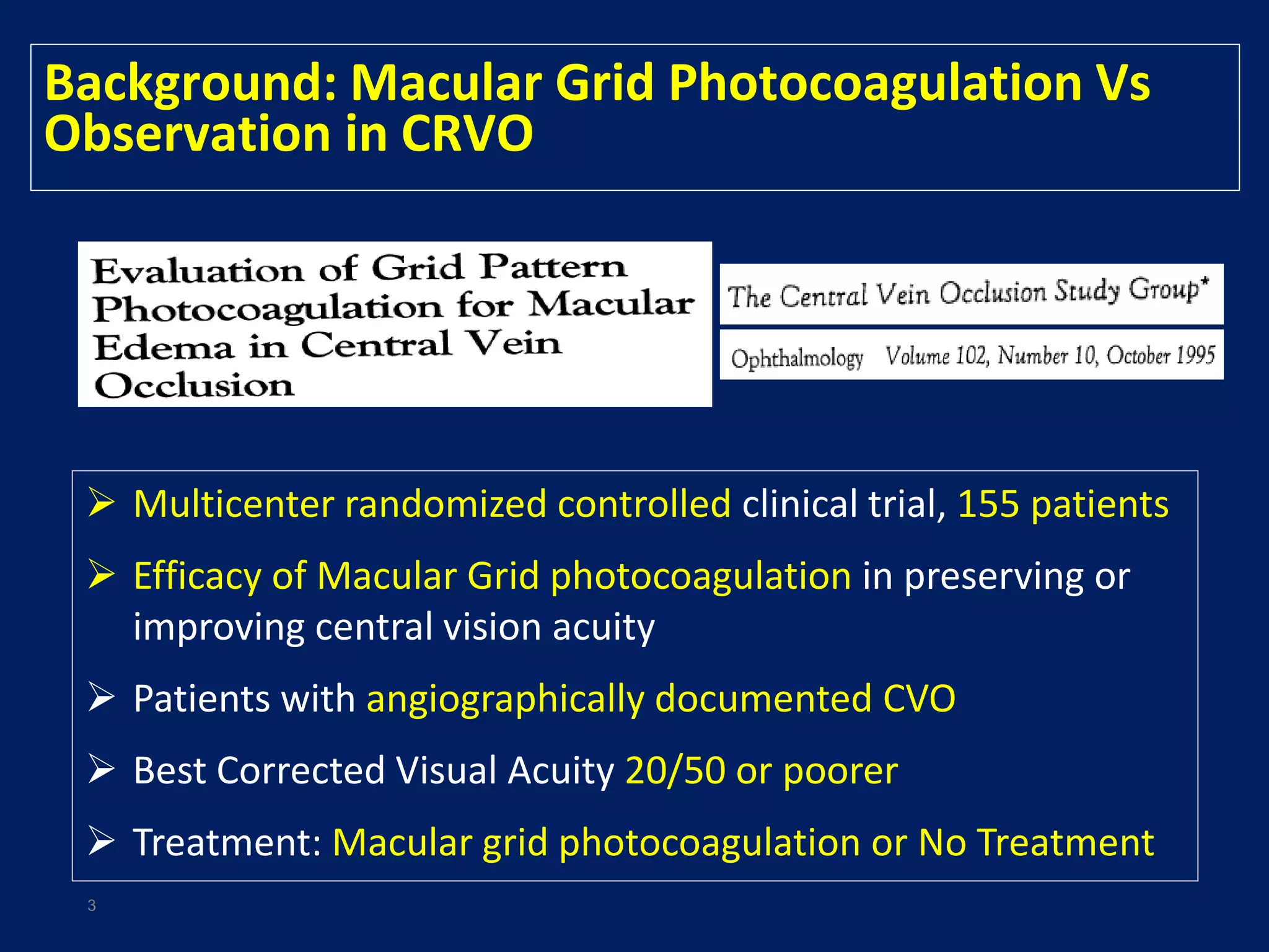 Crvo management -AJAY DUDANI | PPTX