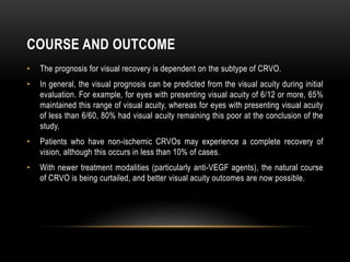 Crvo seminar final | PPTX