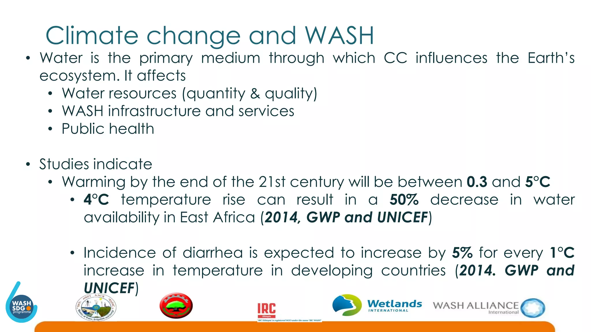 The concept of Climate Resilient WASH | PDF