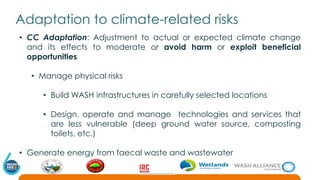 The concept of Climate Resilient WASH | PDF