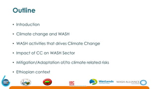 The concept of Climate Resilient WASH | PDF