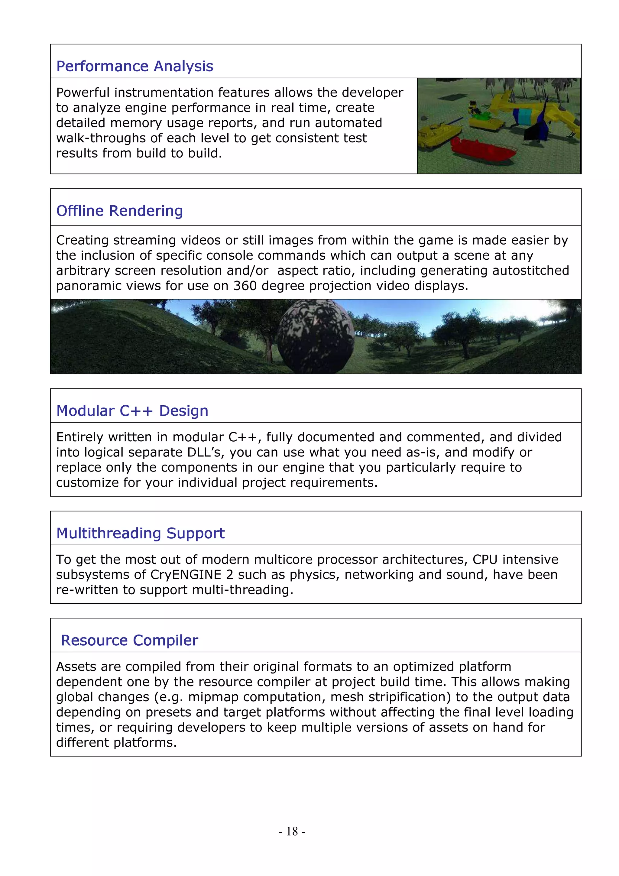 Cry Engine2 Features | PPT