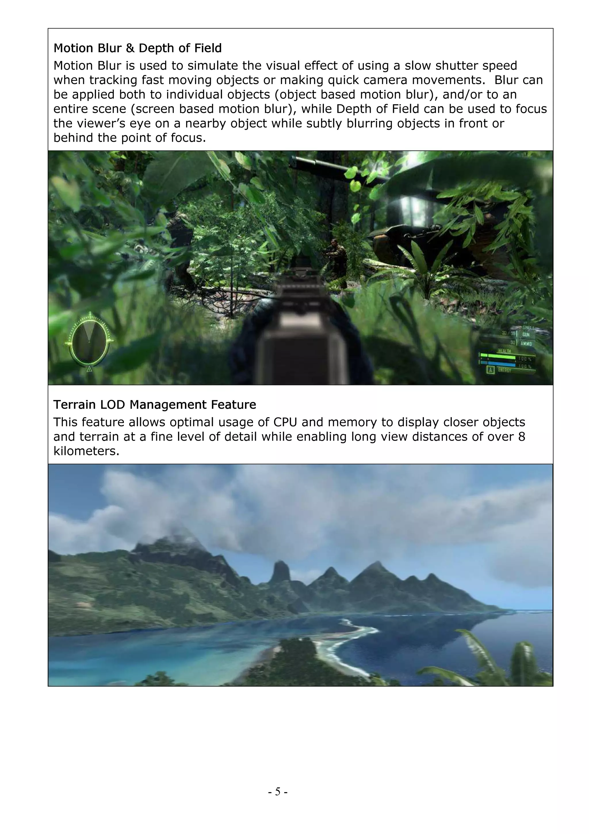 Cry Engine2 Features | PDF