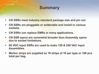 CN Series Solid State Relay | PPT