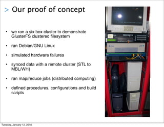 BHL hardware architecture - storage and clusters | PDF | Cloud Computing | Internet