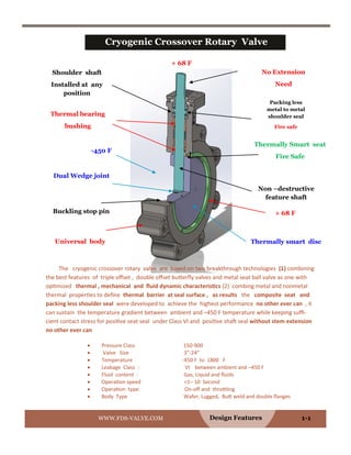 Cryogenic rotary valve | PDF