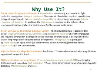 Cryo electron microscopy | PPTX