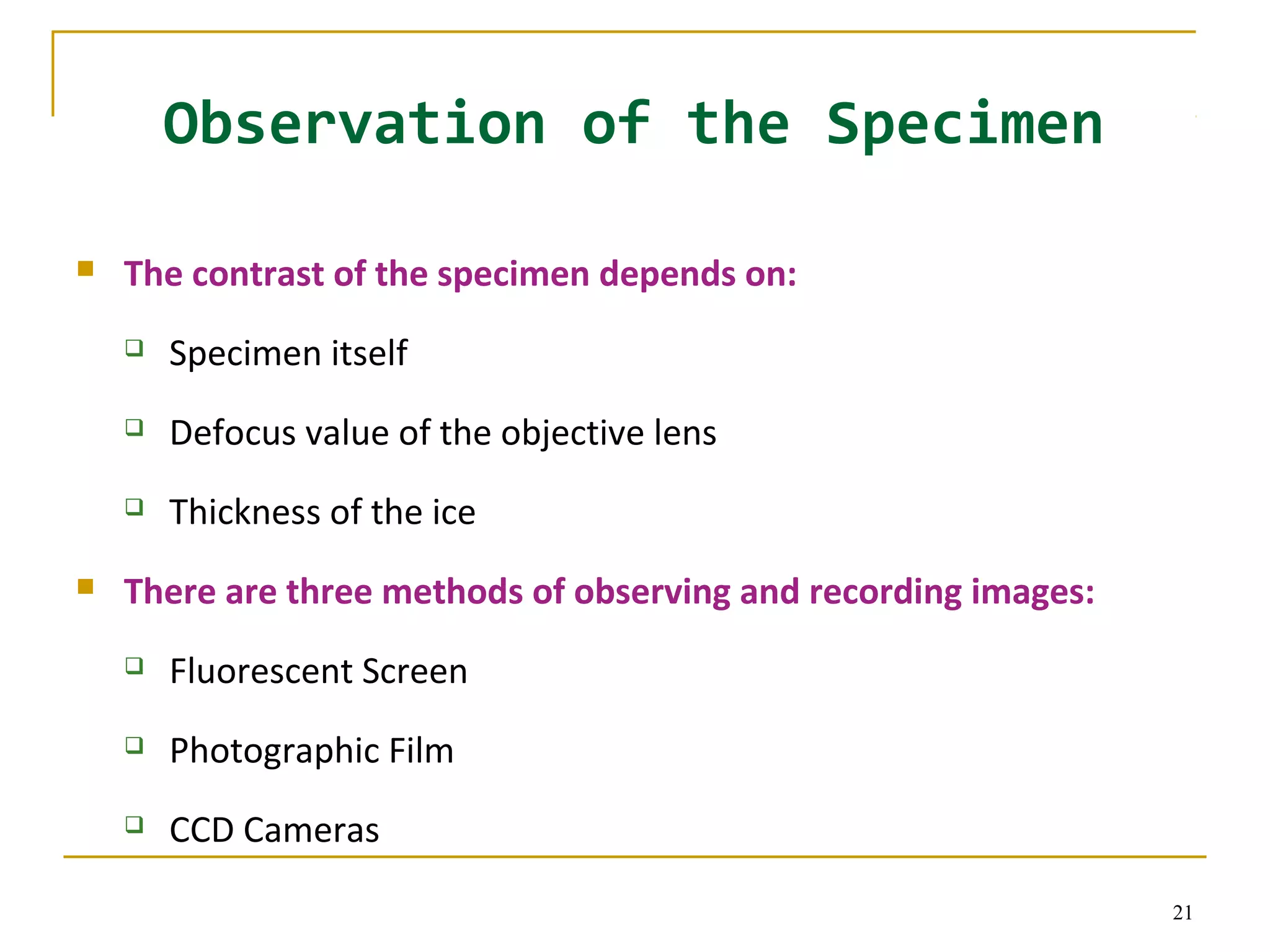 Cryo electron microscopy | PPT
