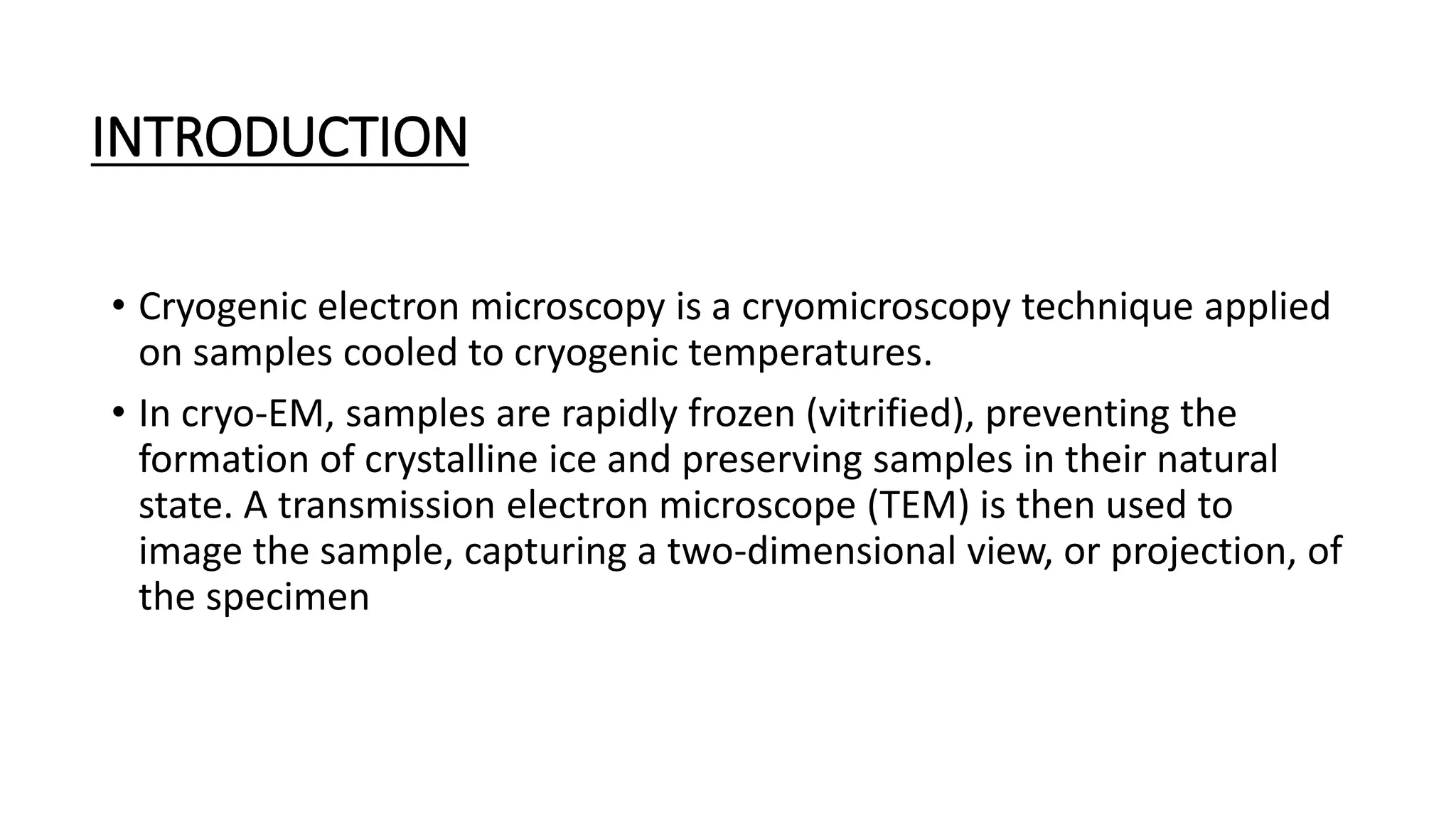 Cryo Electron Microscopy Pptx