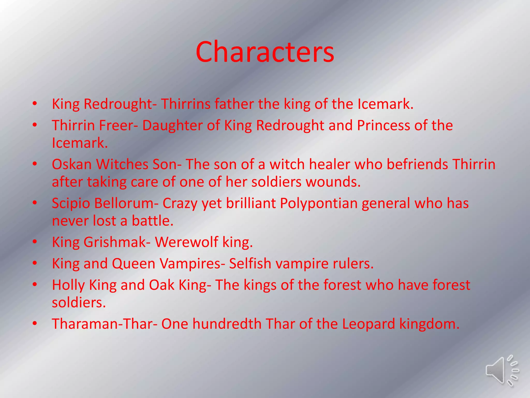 Cry of the icemark | PPTX