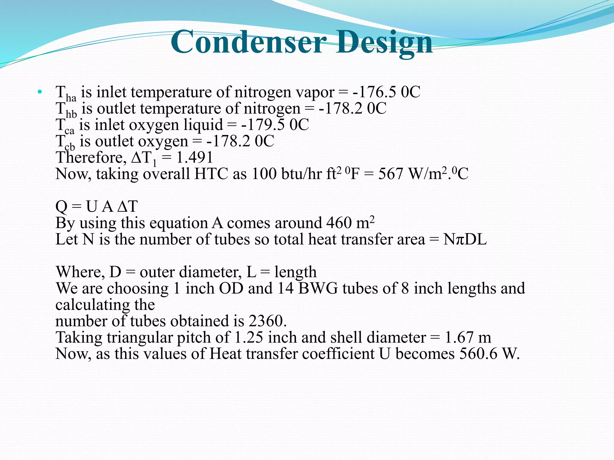 Cryogenic air separation plant design | PPTX