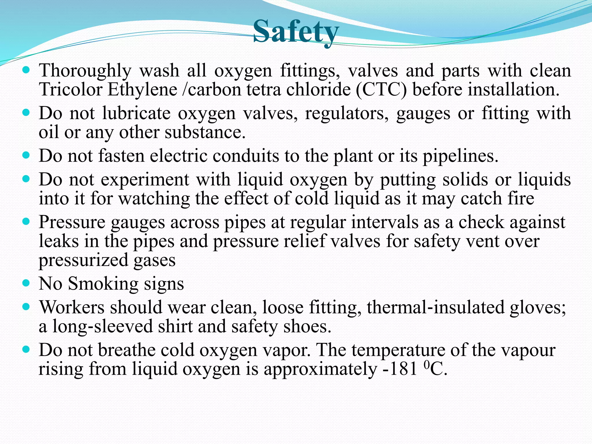 Cryogenic air separation plant design | PPTX