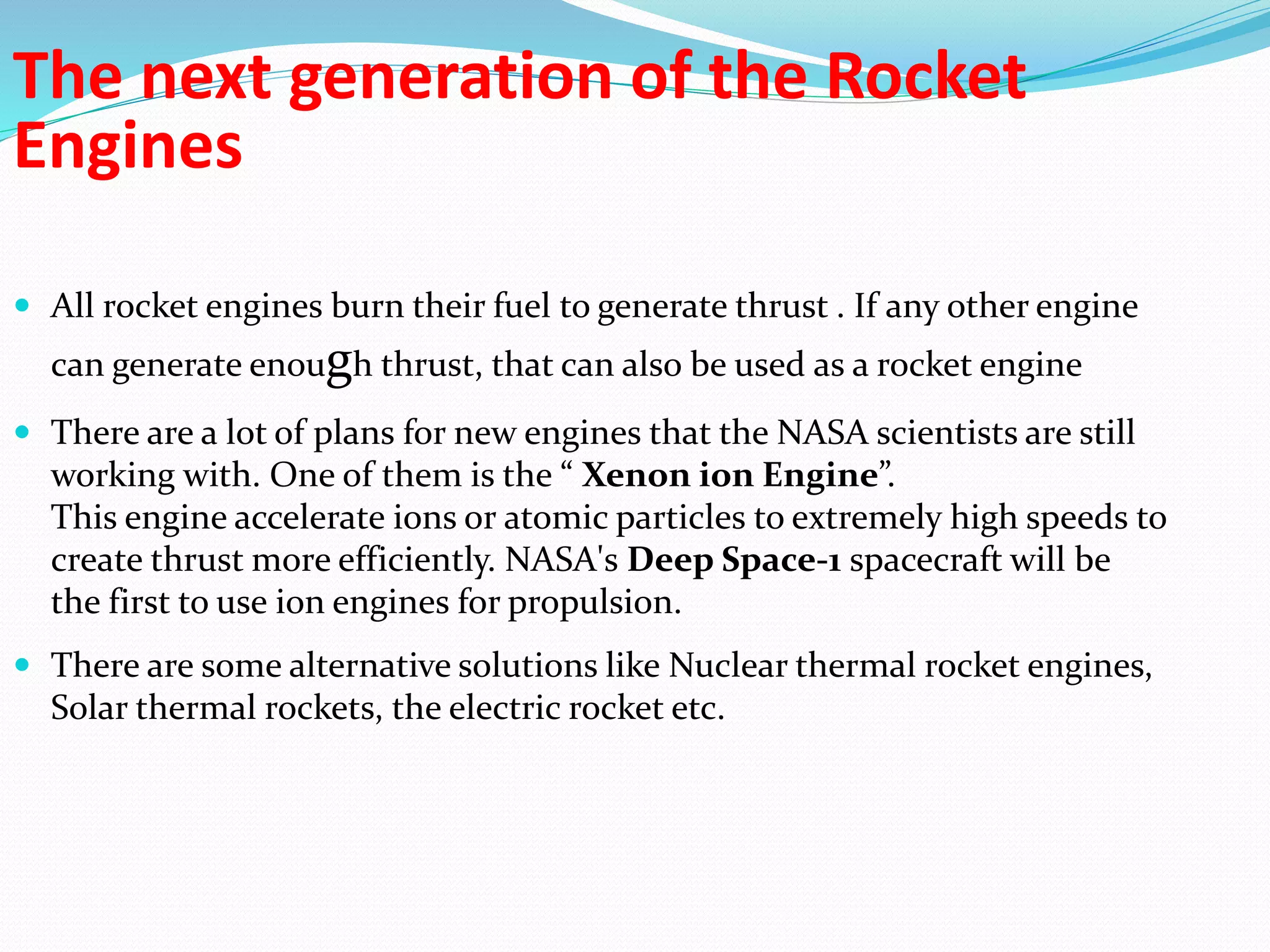 Cryogenic rocket engine | PPTX