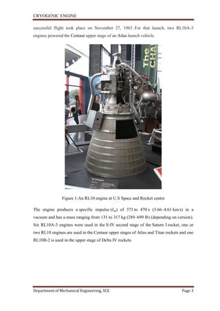 Cryogenic engine | PDF