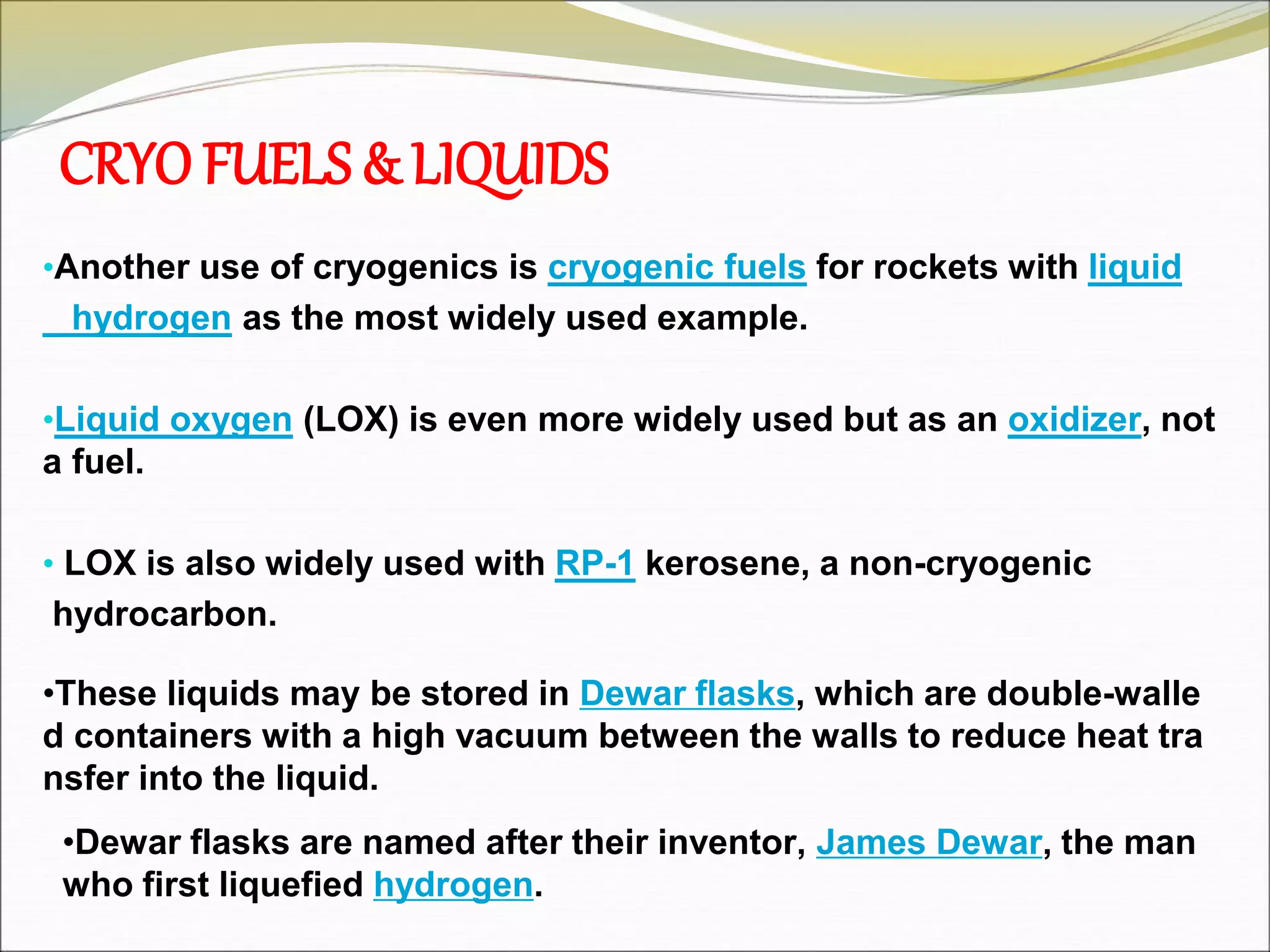 Cryogenic engineering ppt | PPTX
