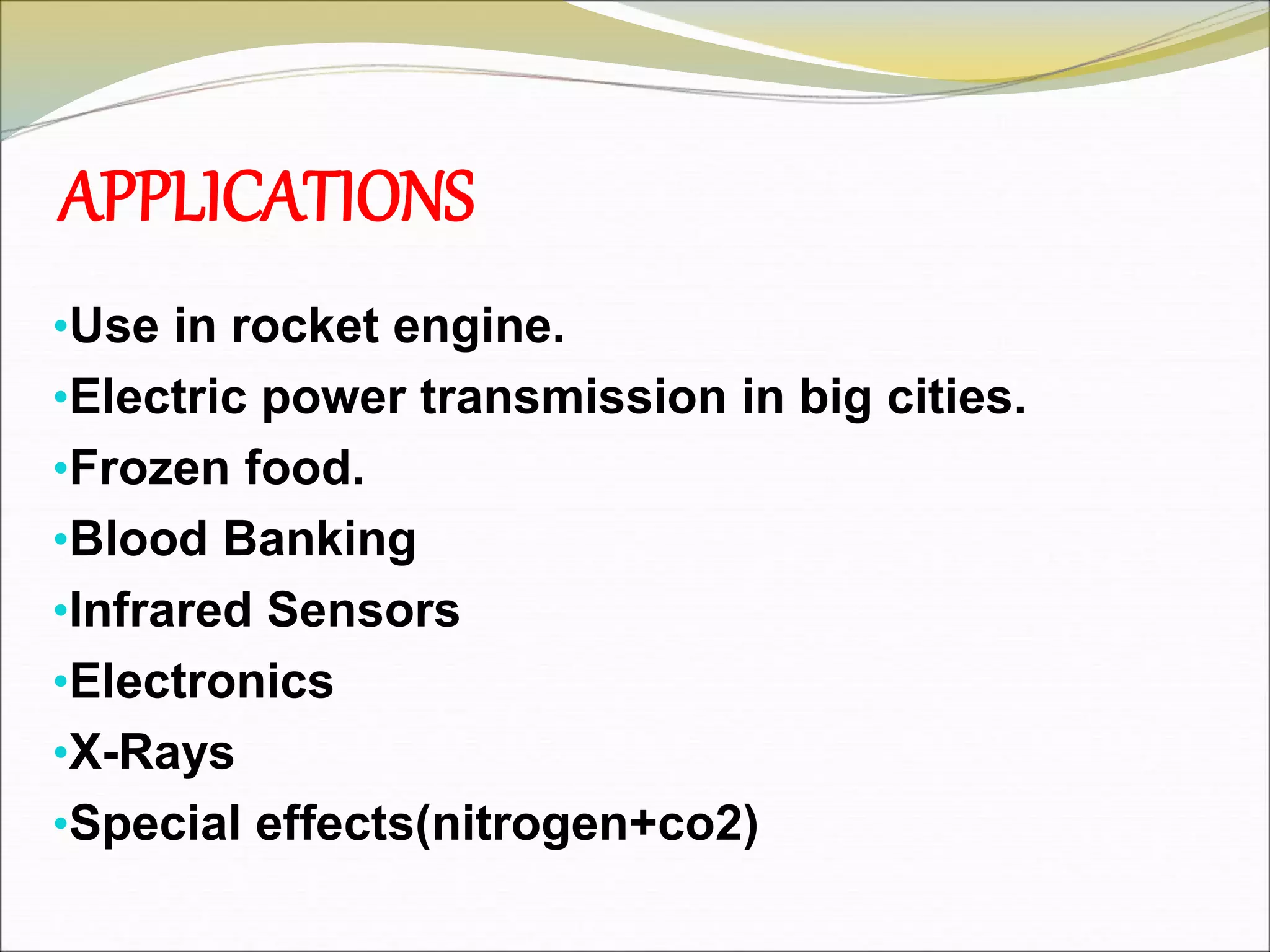 Cryogenic engineering ppt | PPTX
