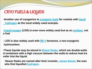 Cryogenic engineering ppt | PPTX