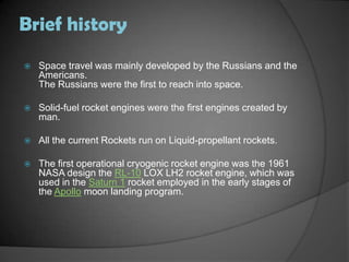 Cryogenic rocket engine | PPTX