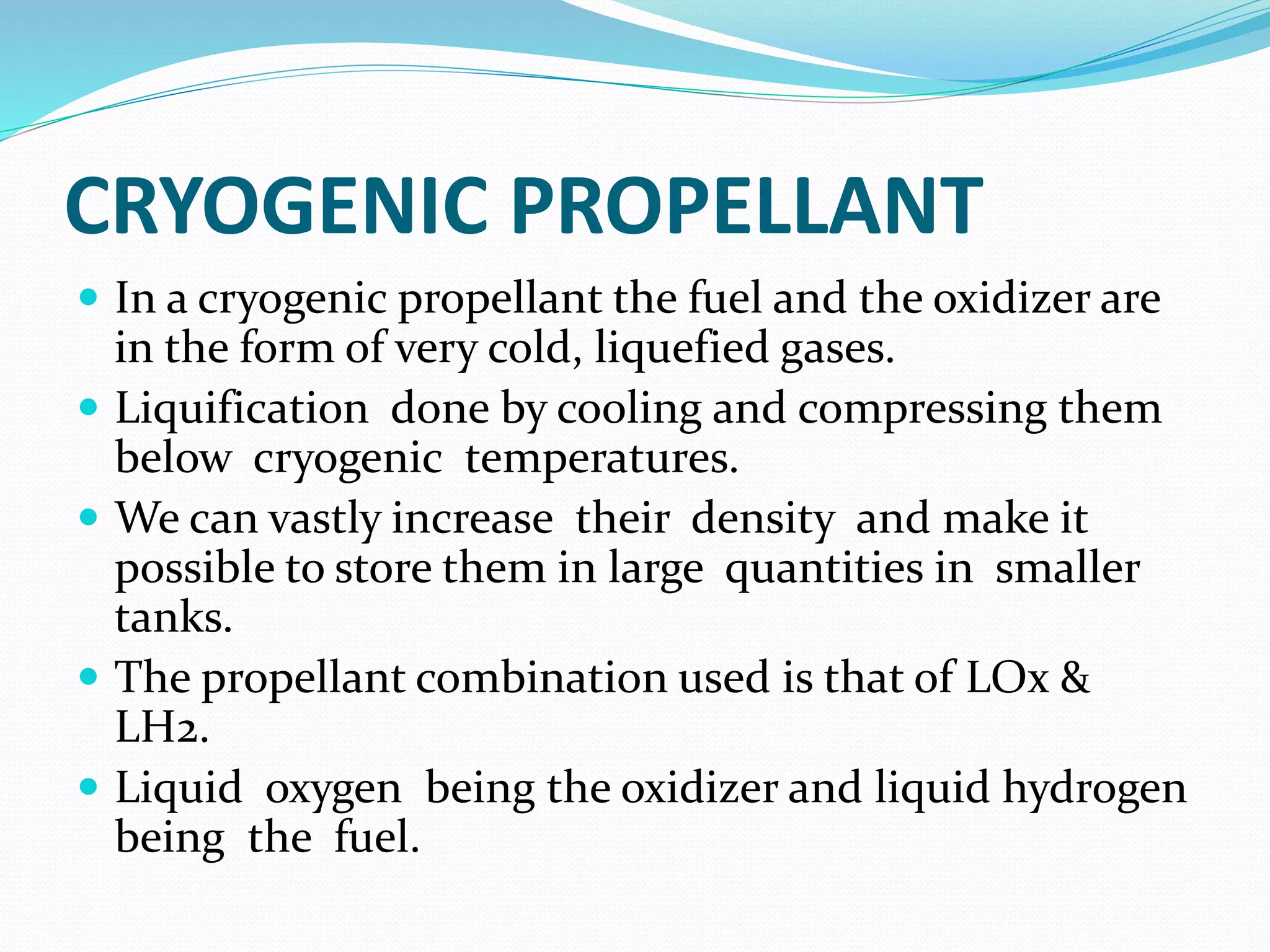 Cryogenic rocket engine | PPTX