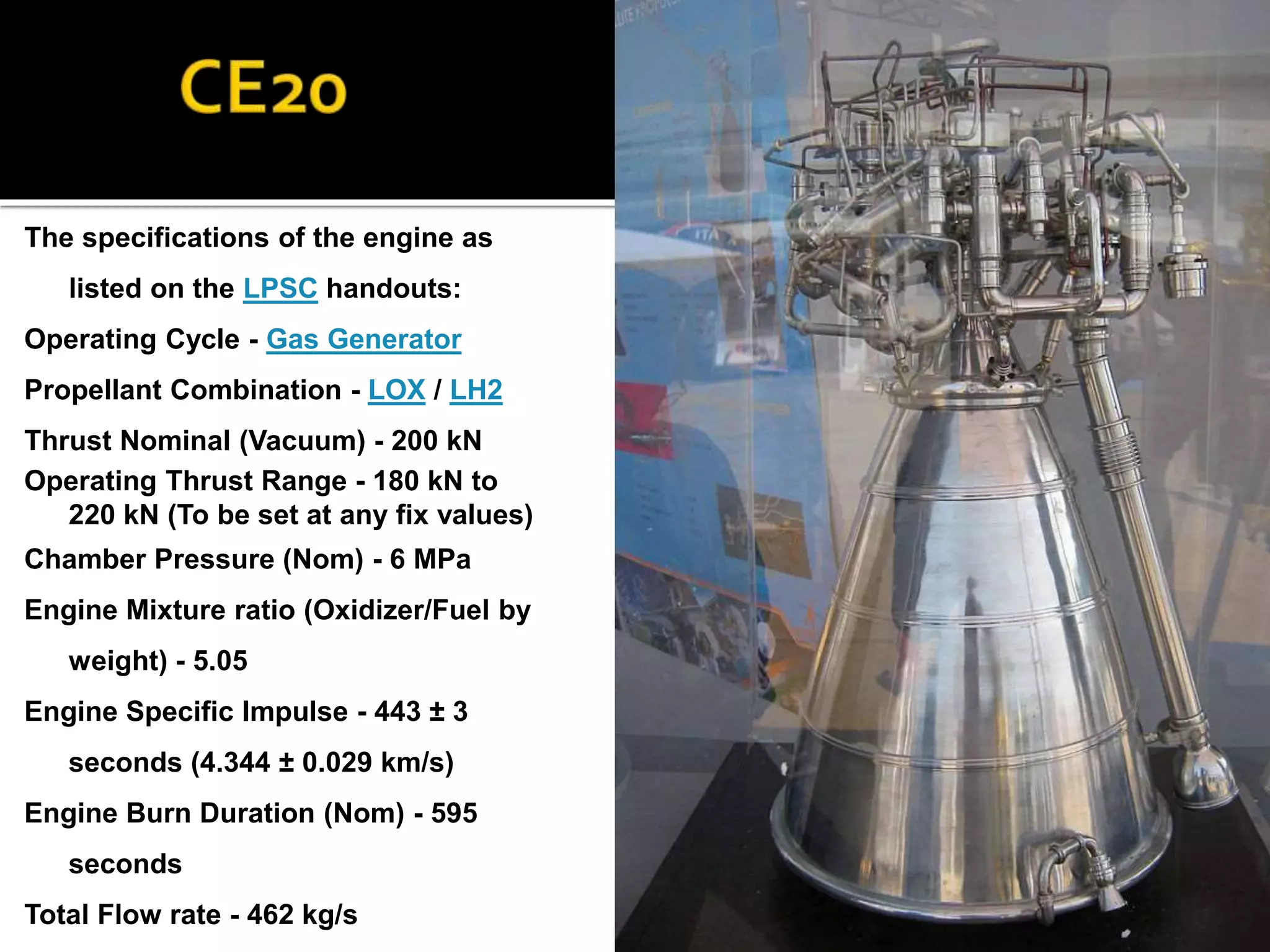 Cryogenic rocket engine | PPTX | Chemistry | Science