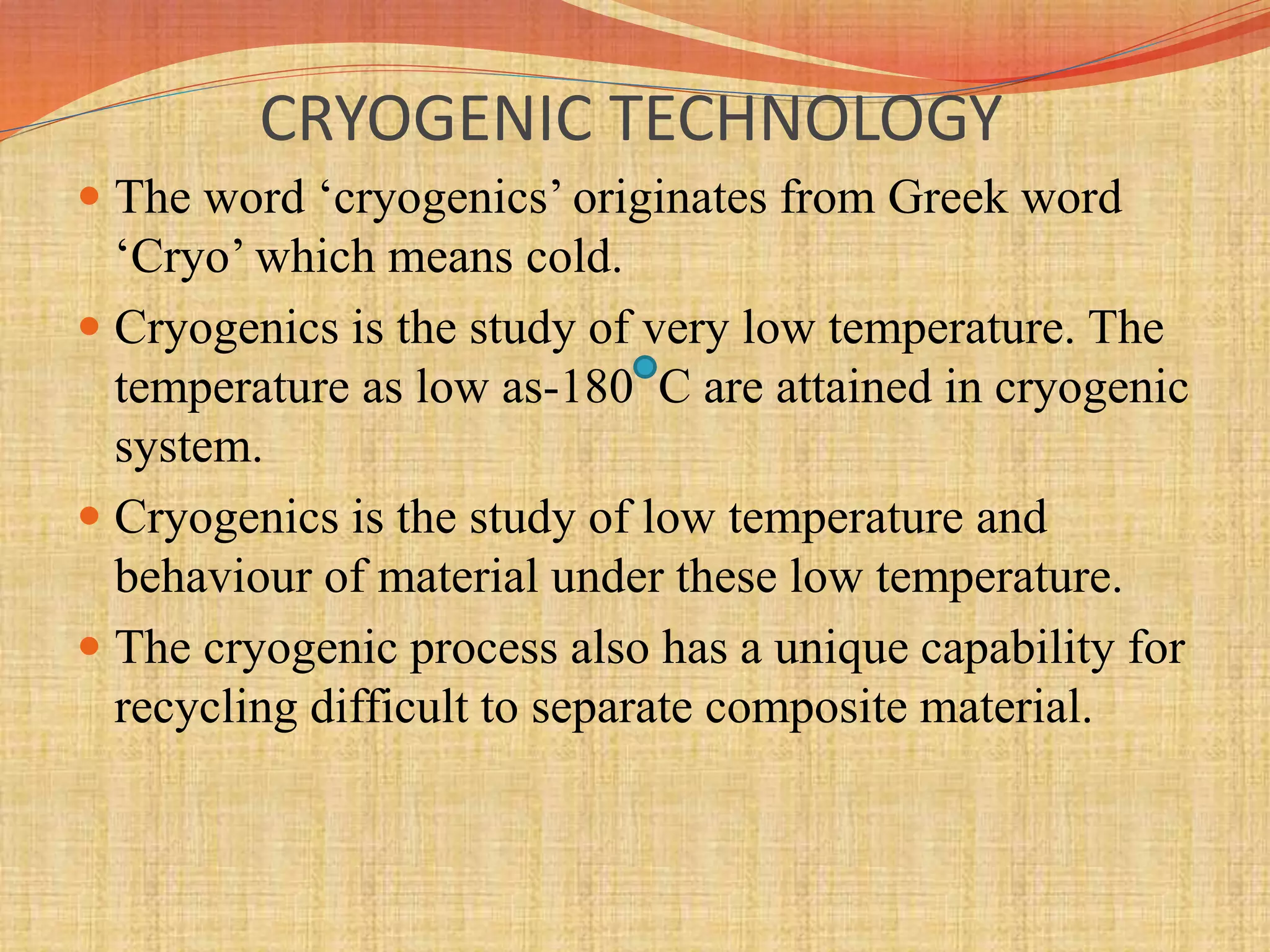 Cryogenics | PPT | Free Download