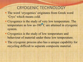 Cryogenics | PPT | Free Download