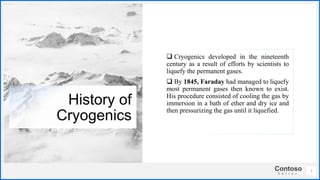 Cryogenics | PPTX