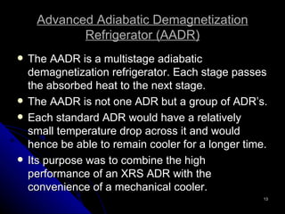 Cryogenics and its space applications | PPT