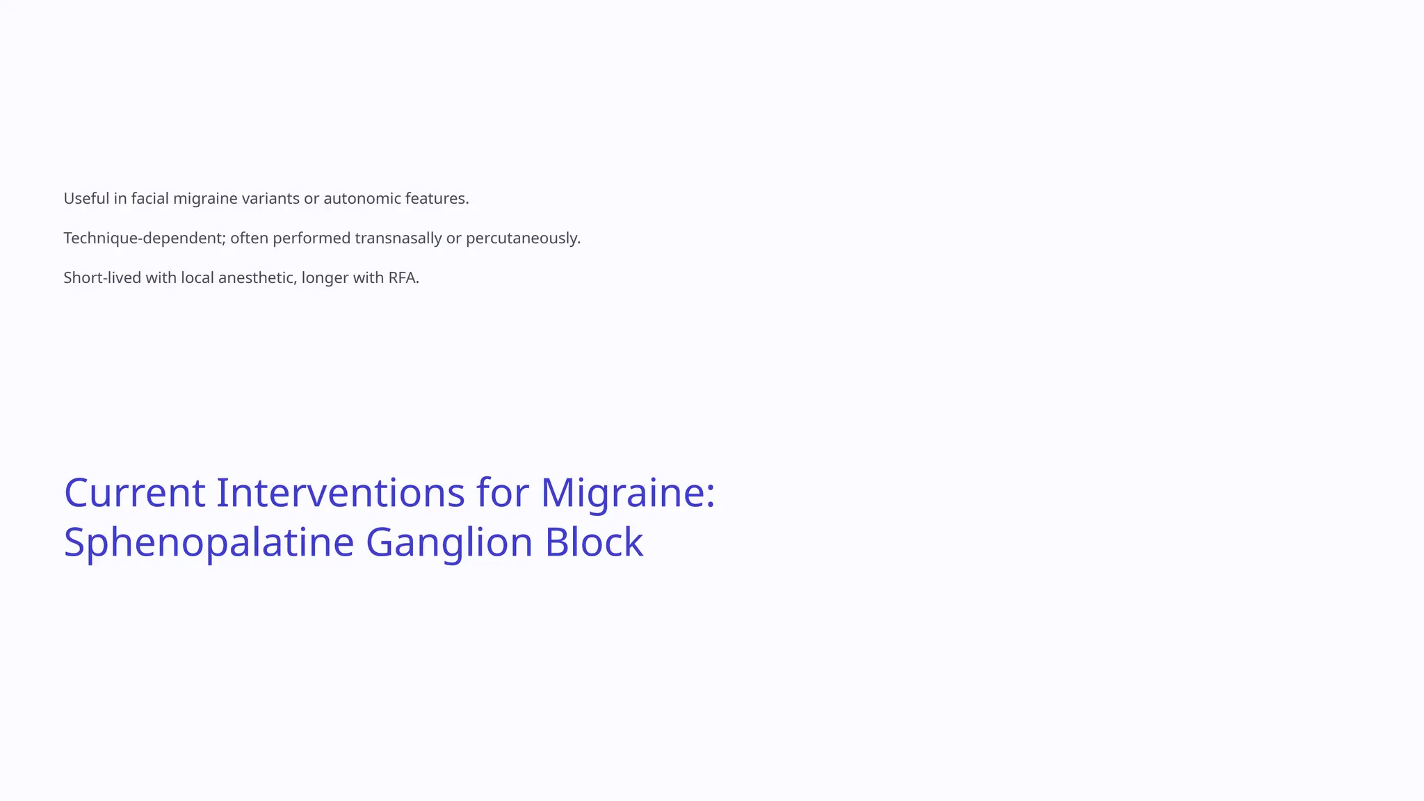 Cryoneurolysis for Chronic Migraine: An important Interventional Pain ...