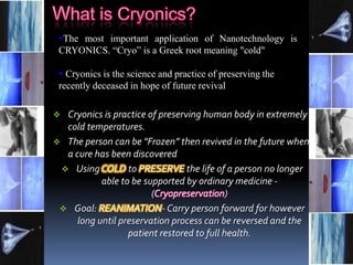 Cryonics | PPT