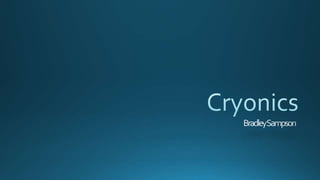 Cryonics | PPT