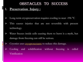 Cryonics - A Science Fiction | PPTX