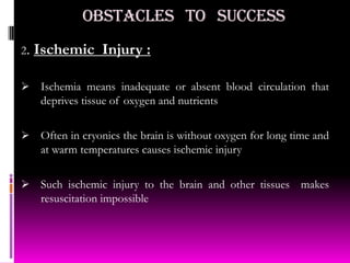 Cryonics - A Science Fiction | PPTX