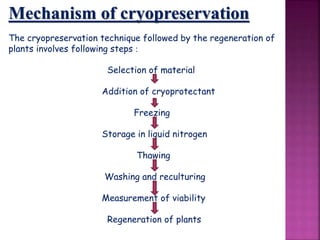 Cryopreservation | PPTX