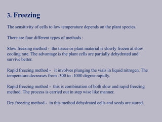 Cryopreservation | PPTX