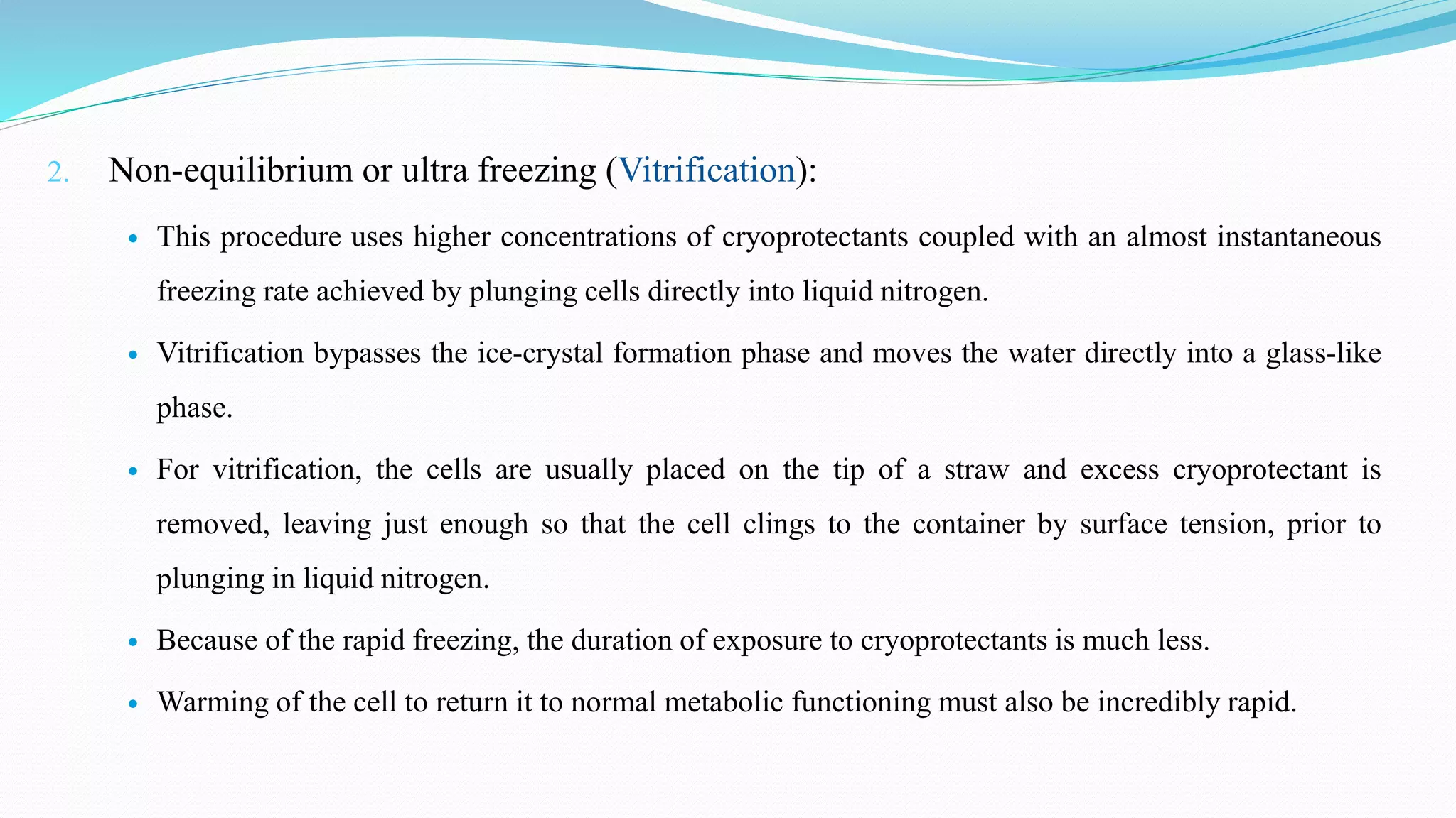 Cryopreservation | PPTX