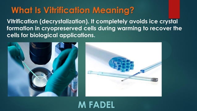 An Overview on Embryos Cryopreservation & Vitrification | PDF