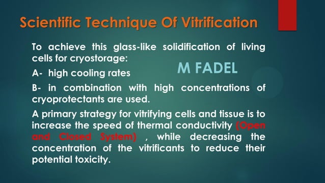 An Overview on Embryos Cryopreservation & Vitrification | PDF