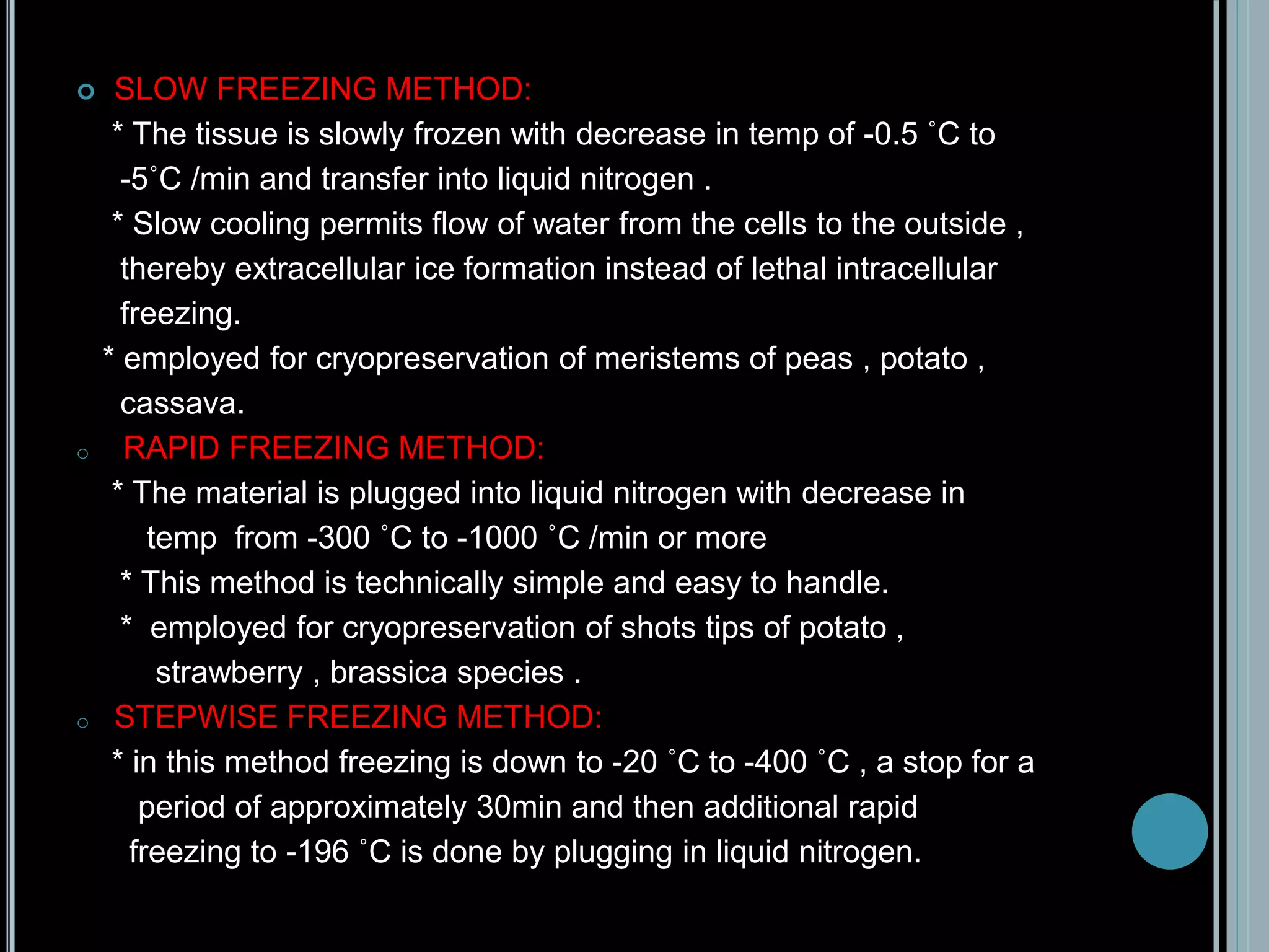 Cryopreservation | PPTX