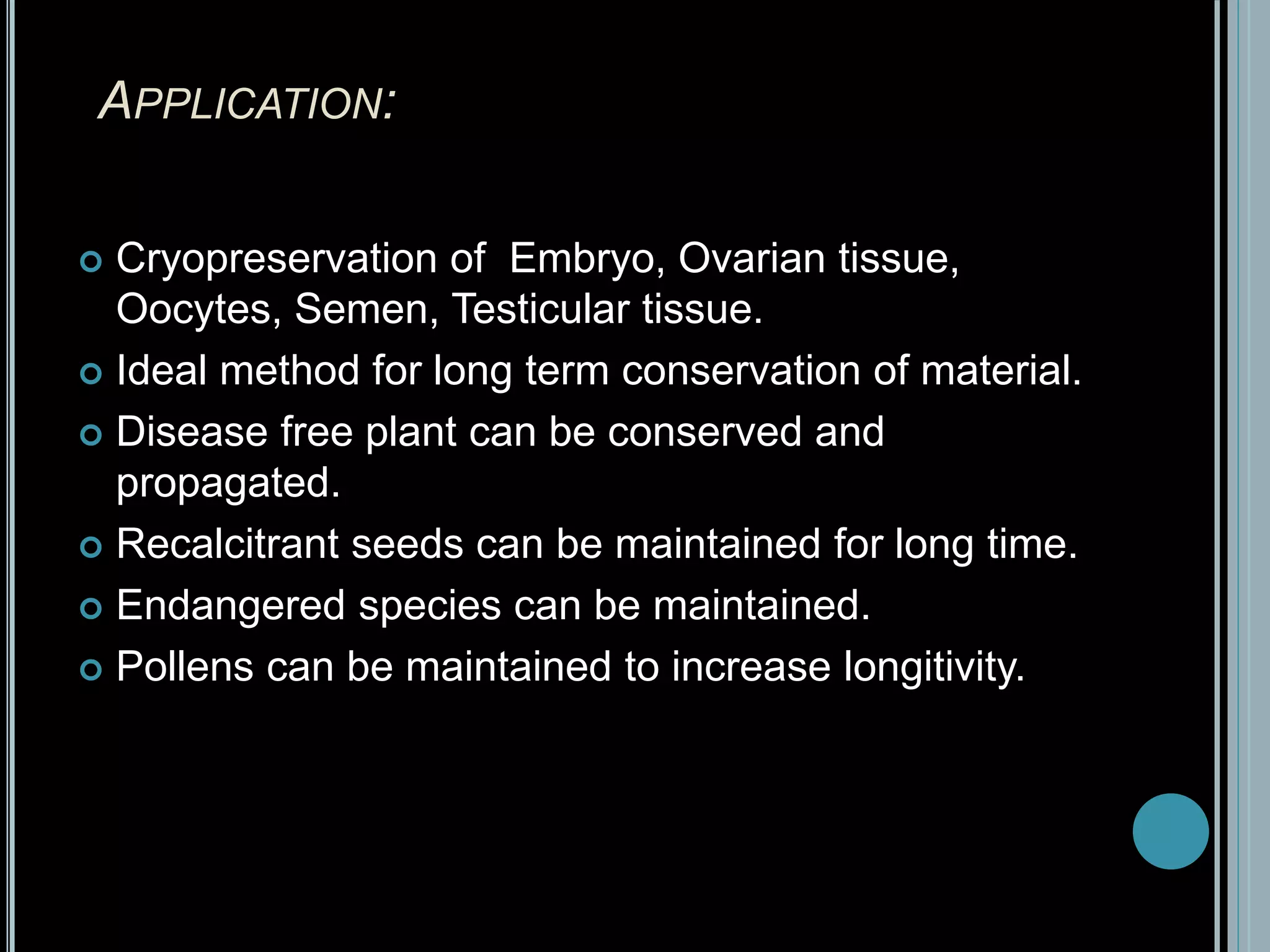 Cryopreservation | PPTX