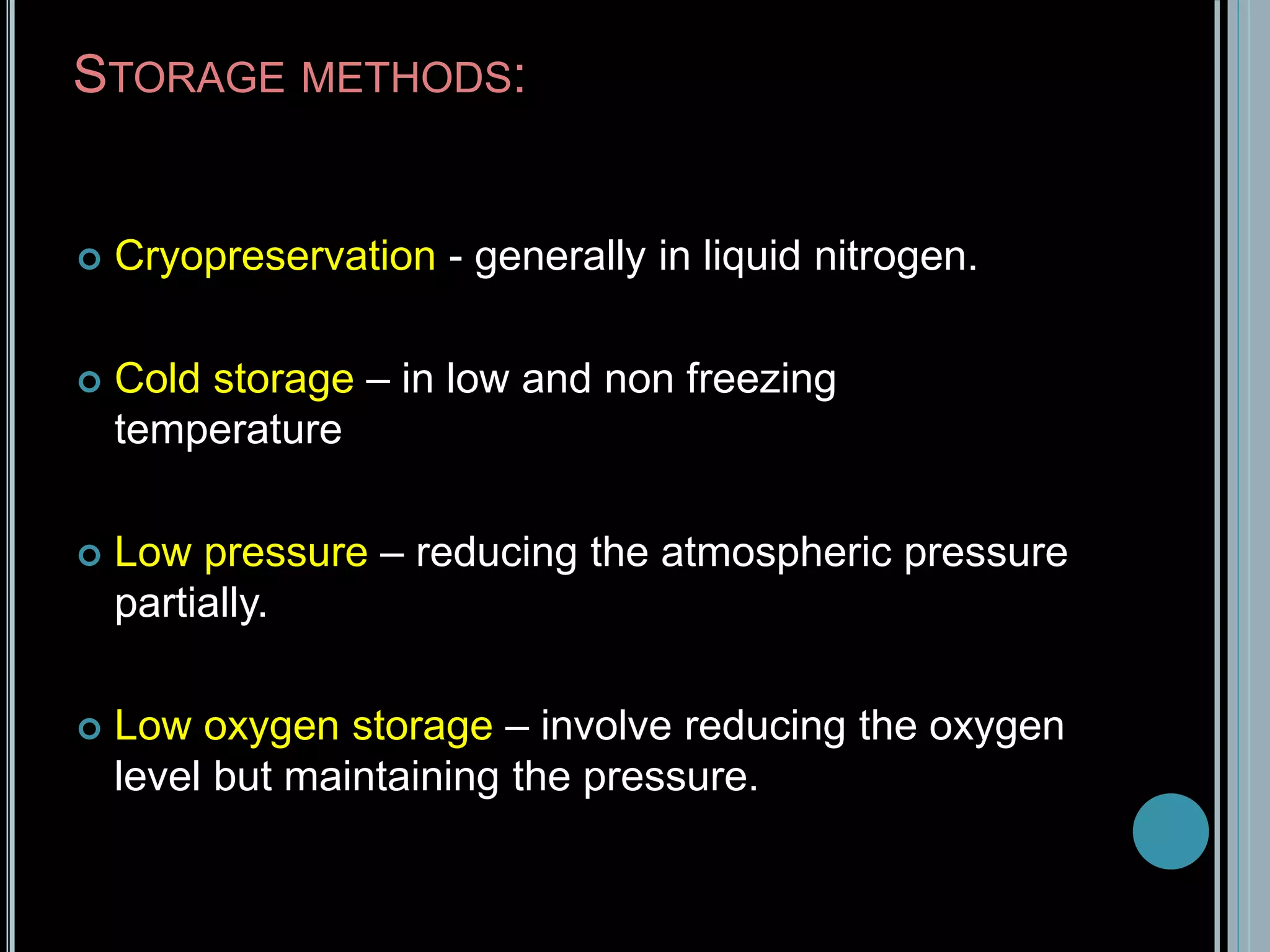 Cryopreservation | PPTX