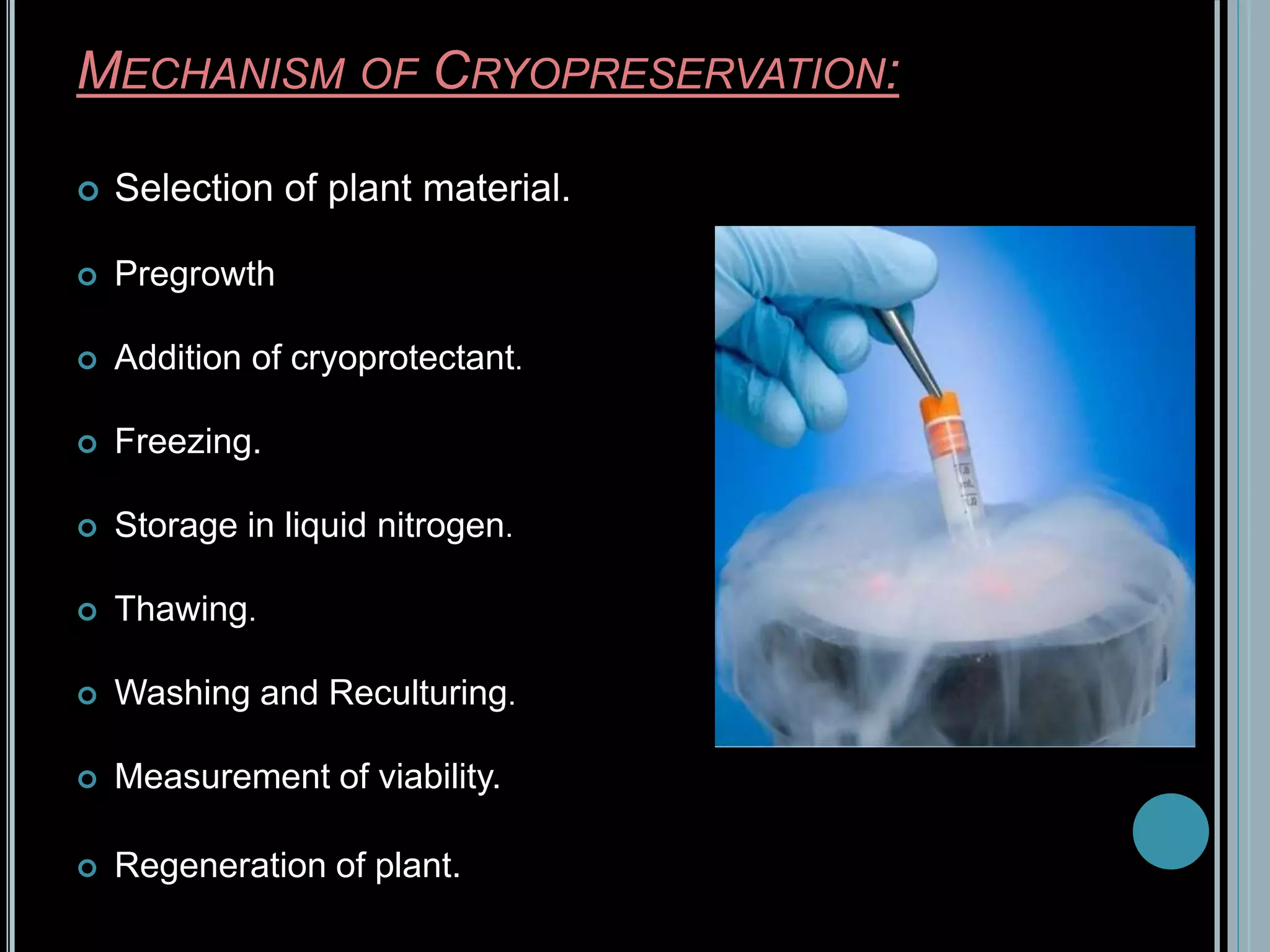Cryopreservation | PPTX