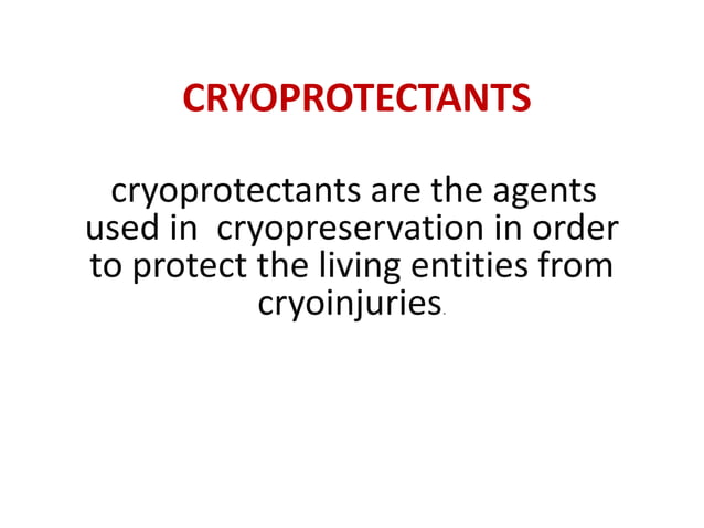 CRYOPRESERVATION.pptx