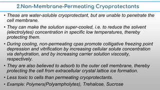 Cryopreservation of tissues , cell n ova .pptx