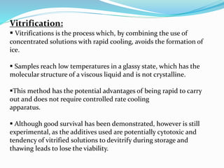 Cryopreservation src | PPTX