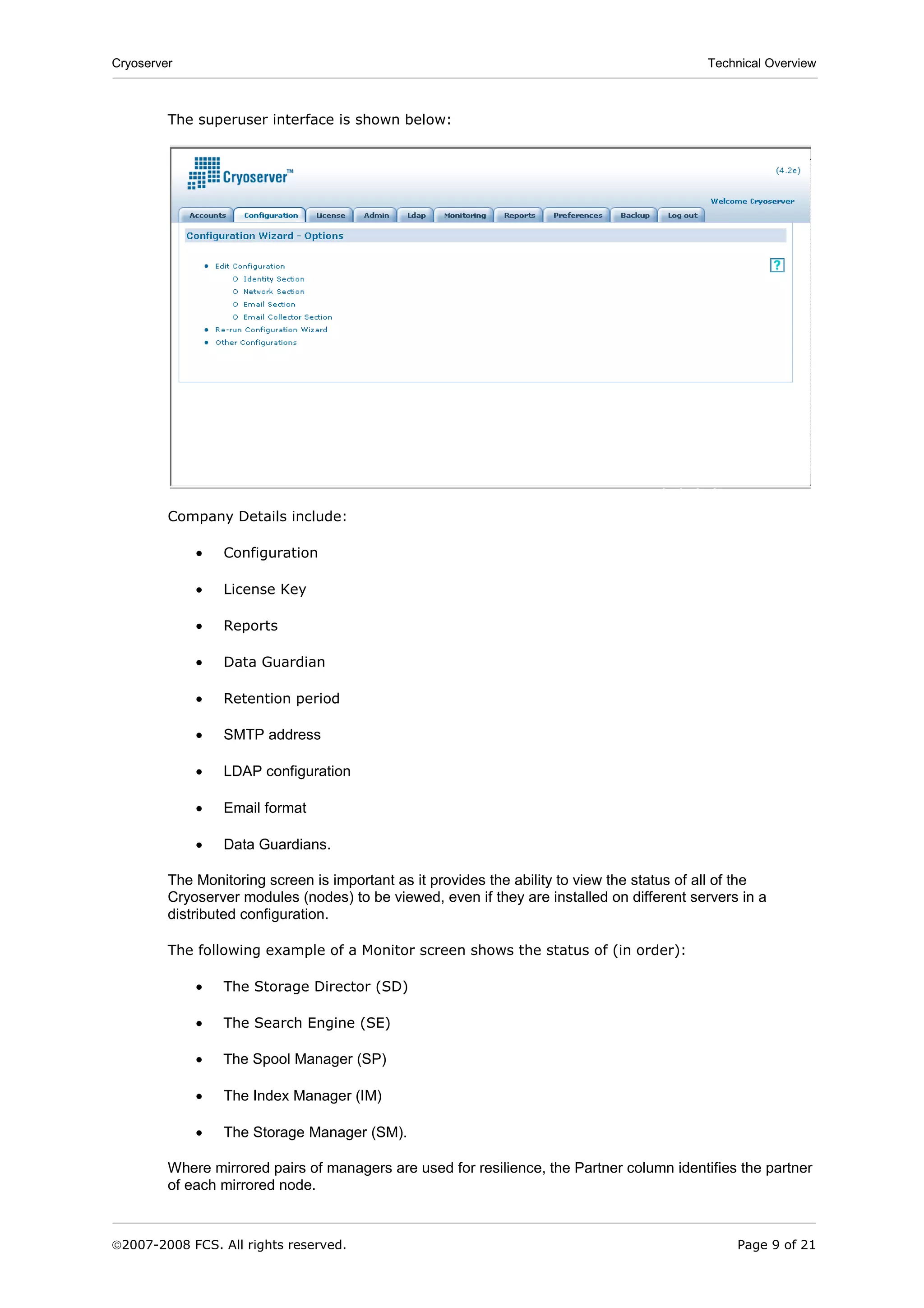 Cryoserver Technical Overview | PDF