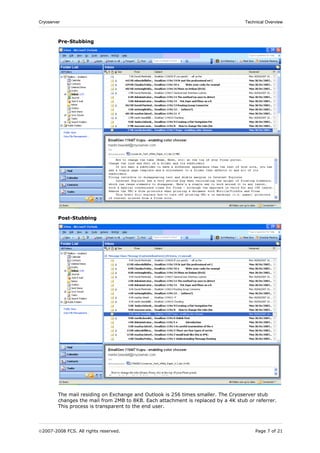 Cryoserver Technical Overview | PDF