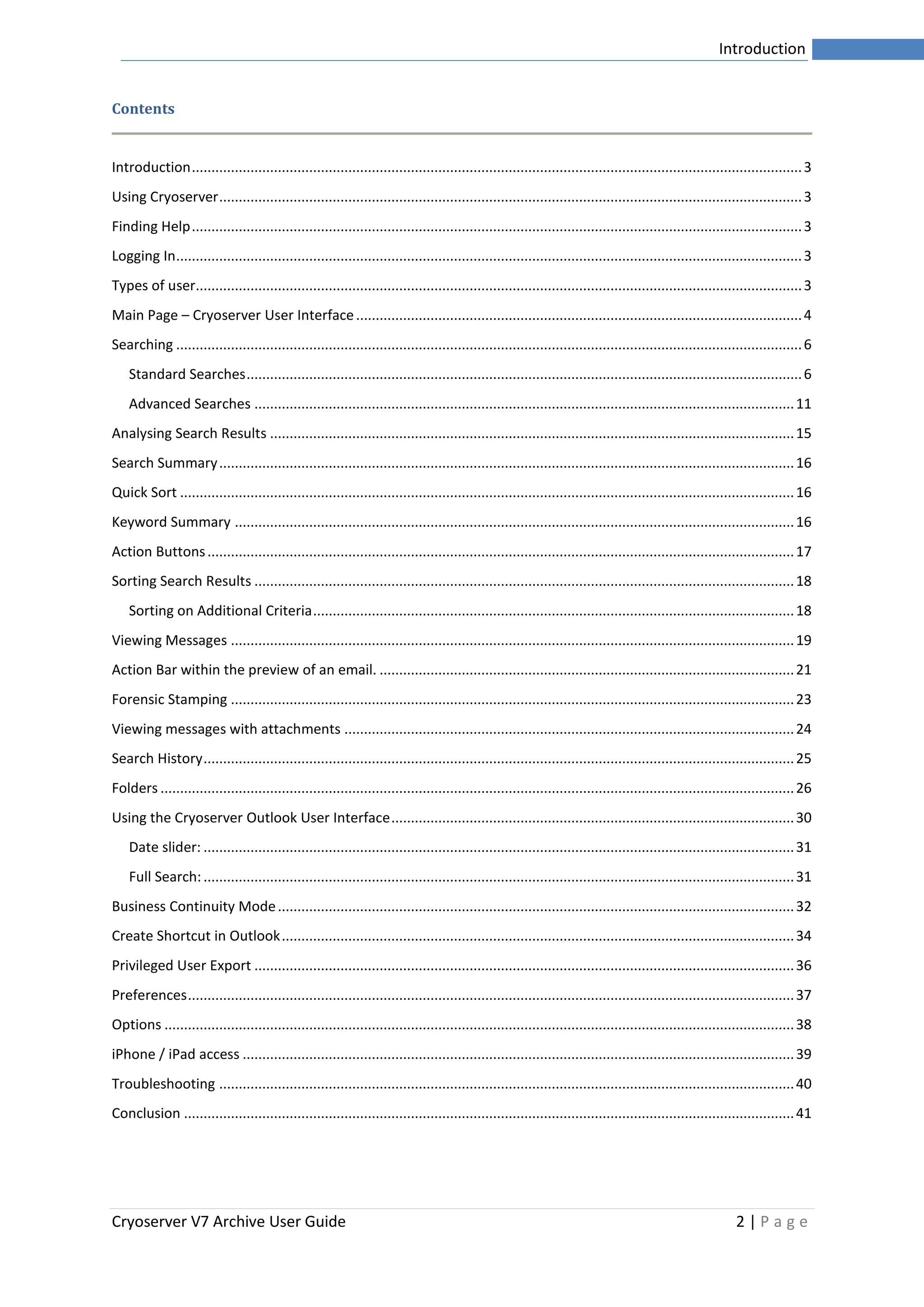 Cryoserver v7 User Guide | PDF