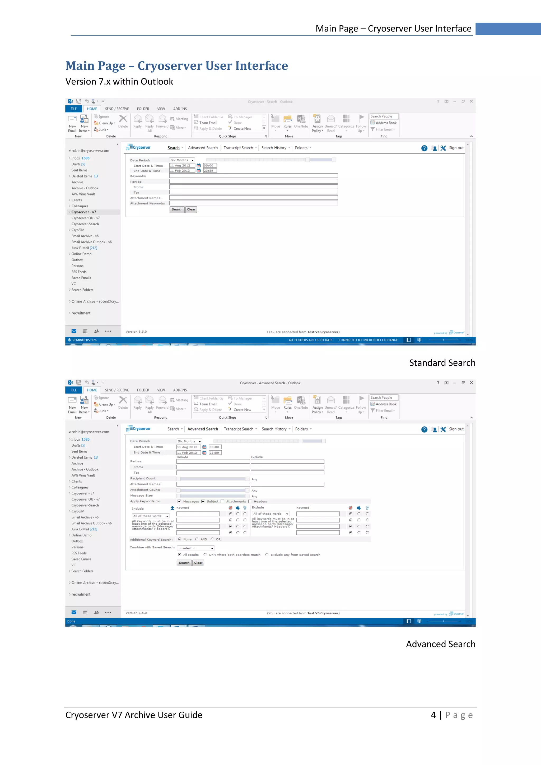 Cryoserver v7 User Guide | PDF