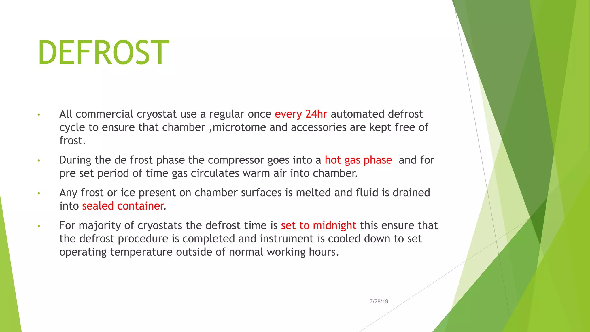 CRYOSTAT-FROZEN SECTION | PPT